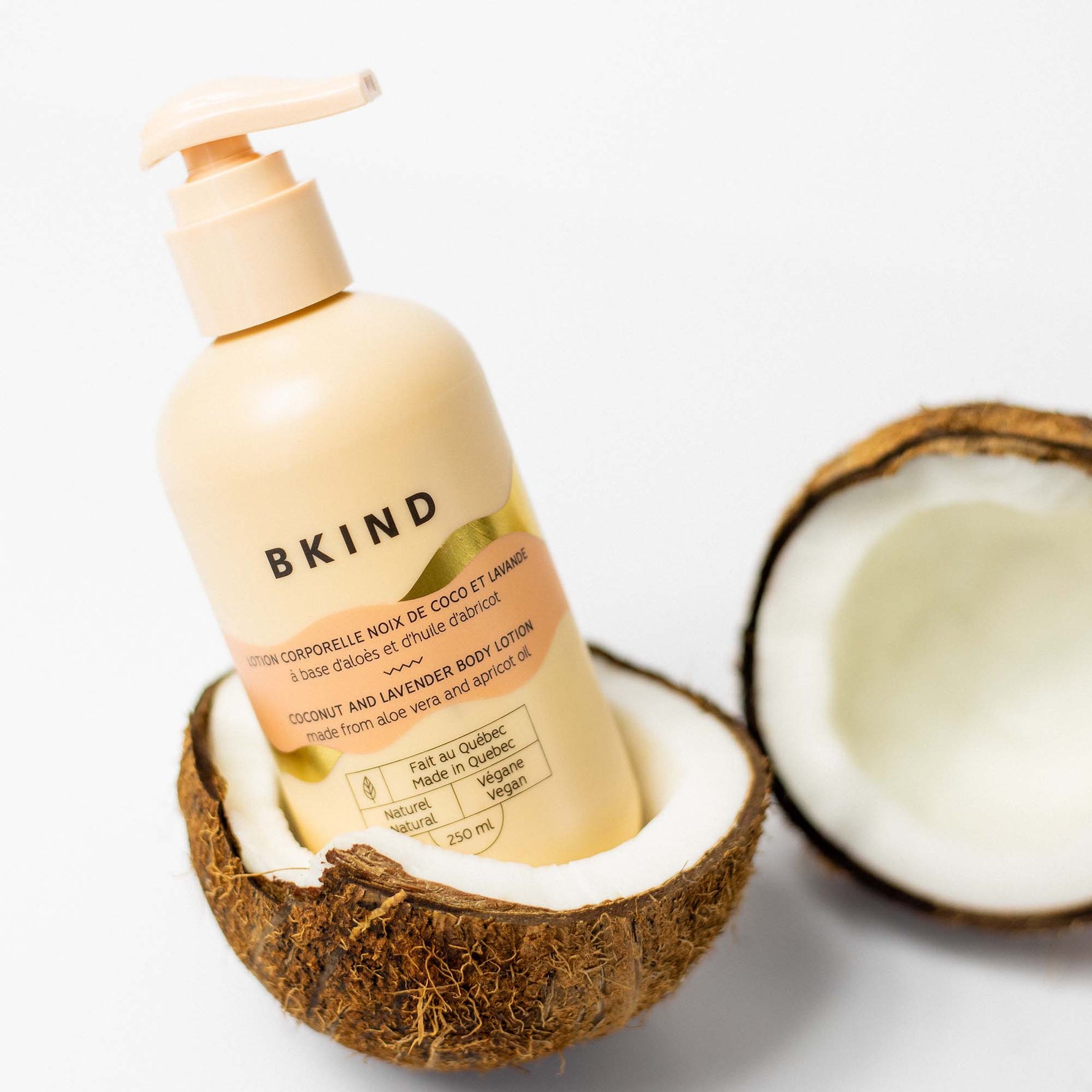 Moisturizing Body Lotion - Coconut & Lavender | BKIND